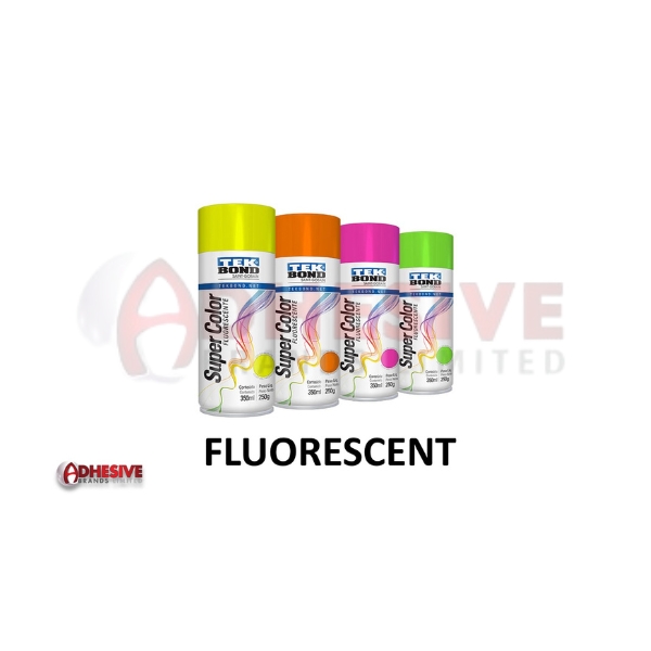 Tekbond Fluorescent Spray Paint - Adhesive Brands Limited